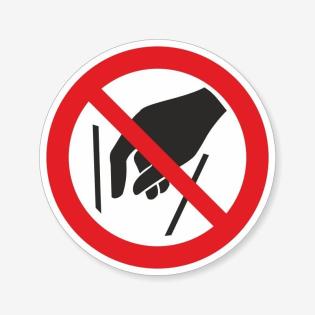 Знак Не проникати всередину ISO 7010-P015